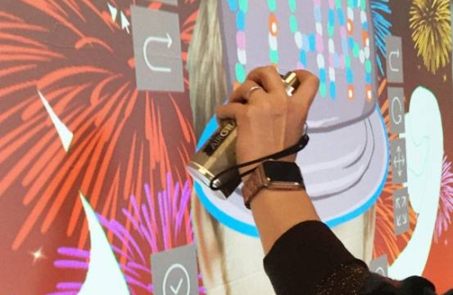 Digital Graffiti Wall Team Building Experience | KDM Events